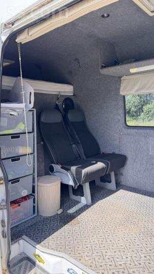 White Mercedes-Benz Sprinter 2004 in Balvi, with an engine capacity of 2.20 L and mileage of 411 thousand km for 6450 €, photo 7 on AUTOMOTO.COM.LV