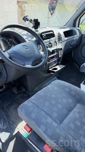 White Mercedes-Benz Sprinter 2004 in Balvi, with an engine capacity of 2.20 L and mileage of 411 thousand km for 6450 €, photo 10 on AUTOMOTO.COM.LV