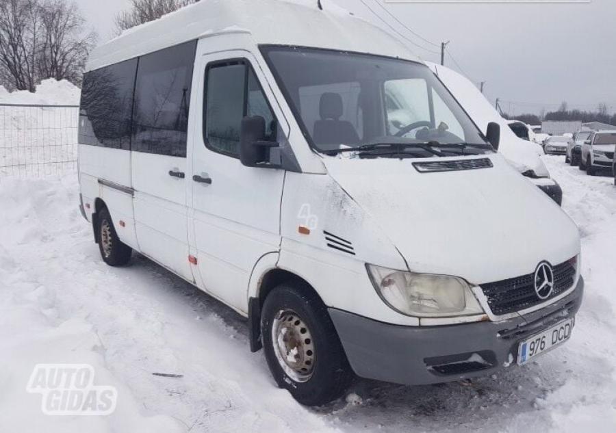 Balts Mercedes-Benz Sprinter 2005 Panevēža, ar dzinēja tilpumu 2.70 L un nobraukumu 643 tūkst. km par 3000 €, foto 2 vietnē AUTOMOTO.COM.LV
