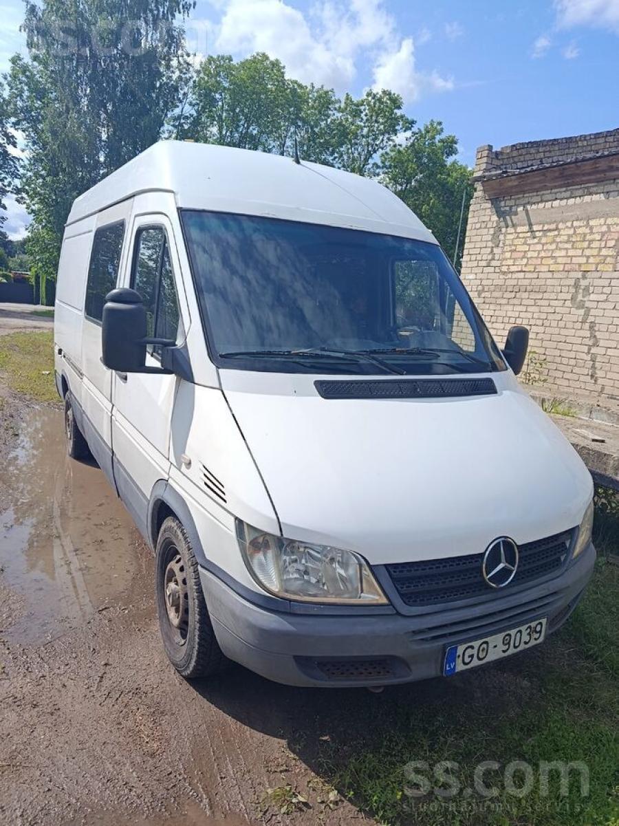 Balts Mercedes-Benz Sprinter 2005 Jelgava, ar dzinēja tilpumu 2.20 L un nobraukumu 0 tūkst. km par 2950 €, foto 1 vietnē AUTOMOTO.COM.LV