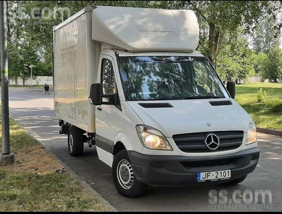 Balts Mercedes-Benz Sprinter 2007 Krāslava, ar dzinēja tilpumu 3.50 L un nobraukumu 380 tūkst. km par 4500 €, foto 1 vietnē AUTOMOTO.COM.LV