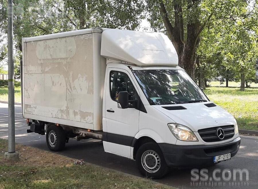 Balts Mercedes-Benz Sprinter 2007 Krāslava, ar dzinēja tilpumu 3.50 L un nobraukumu 380 tūkst. km par 4500 €, foto 4 vietnē AUTOMOTO.COM.LV