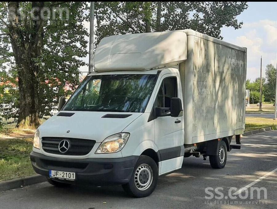 Balts Mercedes-Benz Sprinter 2007 Krāslava, ar dzinēja tilpumu 2.00 L un nobraukumu 380 tūkst. km par 5500 €, foto 2 vietnē AUTOMOTO.COM.LV