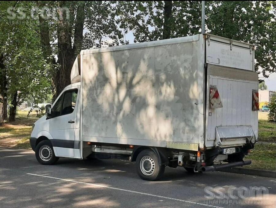 Balts Mercedes-Benz Sprinter 2007 Krāslava, ar dzinēja tilpumu 2.00 L un nobraukumu 380 tūkst. km par 5500 €, foto 3 vietnē AUTOMOTO.COM.LV