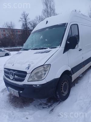 White Mercedes-Benz Sprinter 2007 in Jekabpils, with an engine capacity of 2.20 L and mileage of 385 thousand km for 4500 €, photo  on AUTOMOTO.COM.LV