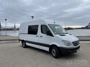 White Mercedes-Benz Sprinter 2007 in Riga, with an engine capacity of 2.20 L and mileage of 209 thousand km for 8900 €, photo  on AUTOMOTO.COM.LV