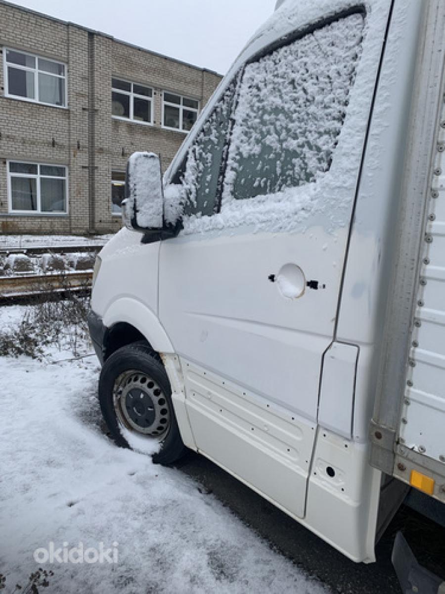 White Mercedes-Benz Sprinter 2007 in Narva, with an engine capacity of 2.10 L and mileage of 289 thousand km for 5000 €, photo 8 on AUTOMOTO.COM.LV