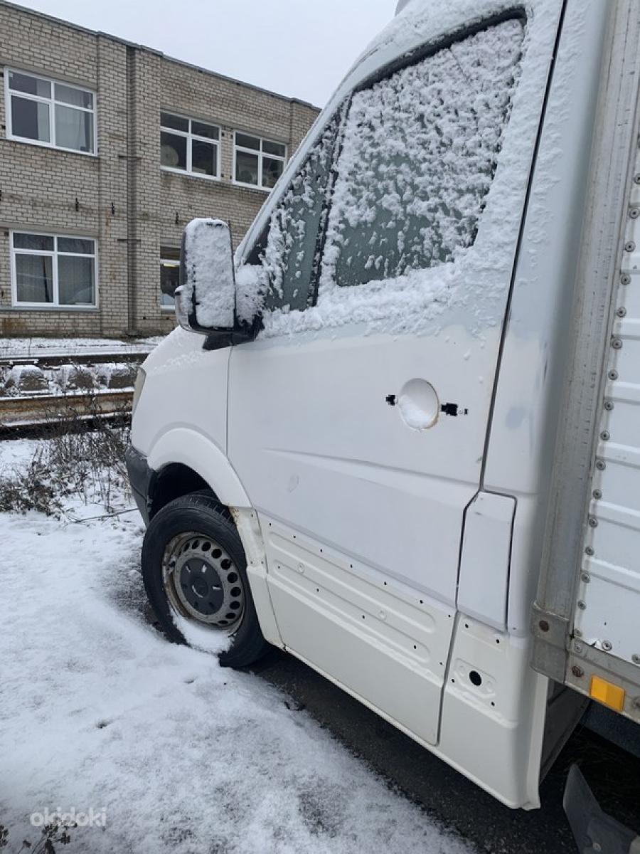 White Mercedes-Benz Sprinter 2007 in Narva, with an engine capacity of 2.10 L and mileage of 289 thousand km for 5000 €, photo 16 on AUTOMOTO.COM.LV