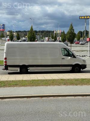 White Mercedes-Benz Sprinter 2007 in Riga, with an engine capacity of 2.20 L and mileage of 310 thousand km for 3000 €, photo 11 on AUTOMOTO.COM.LV