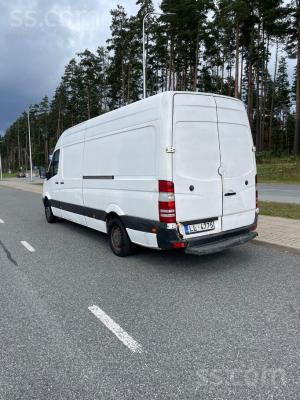 White Mercedes-Benz Sprinter 2007 in Riga, with an engine capacity of 2.20 L and mileage of 310 thousand km for 3000 €, photo 12 on AUTOMOTO.COM.LV