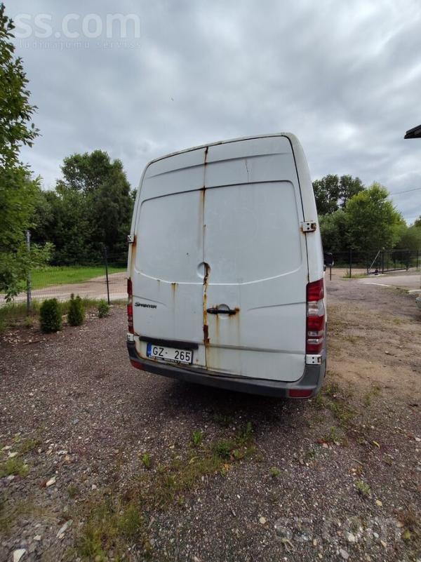 Balts Mercedes-Benz Sprinter 2007 Rīga, ar dzinēja tilpumu 2.20 L un nobraukumu 347 tūkst. km par 1800 €, foto 7 vietnē AUTOMOTO.COM.LV