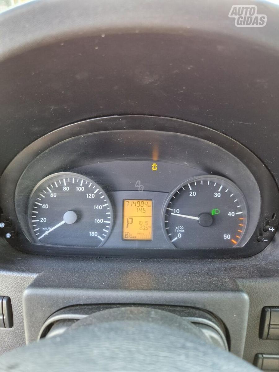Balts Mercedes-Benz Sprinter 2007 Pakruojis, ar dzinēja tilpumu 2.20 L un nobraukumu 715 tūkst. km par 7200 €, foto 9 vietnē AUTOMOTO.COM.LV