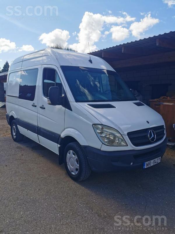 Белый Мерседес Спринтер 2007 в Резекне, объемом двигателя 2.20 л и пробегом 393 тыс. км за 3000 €, фото 1 на AUTOMOTO.COM.LV