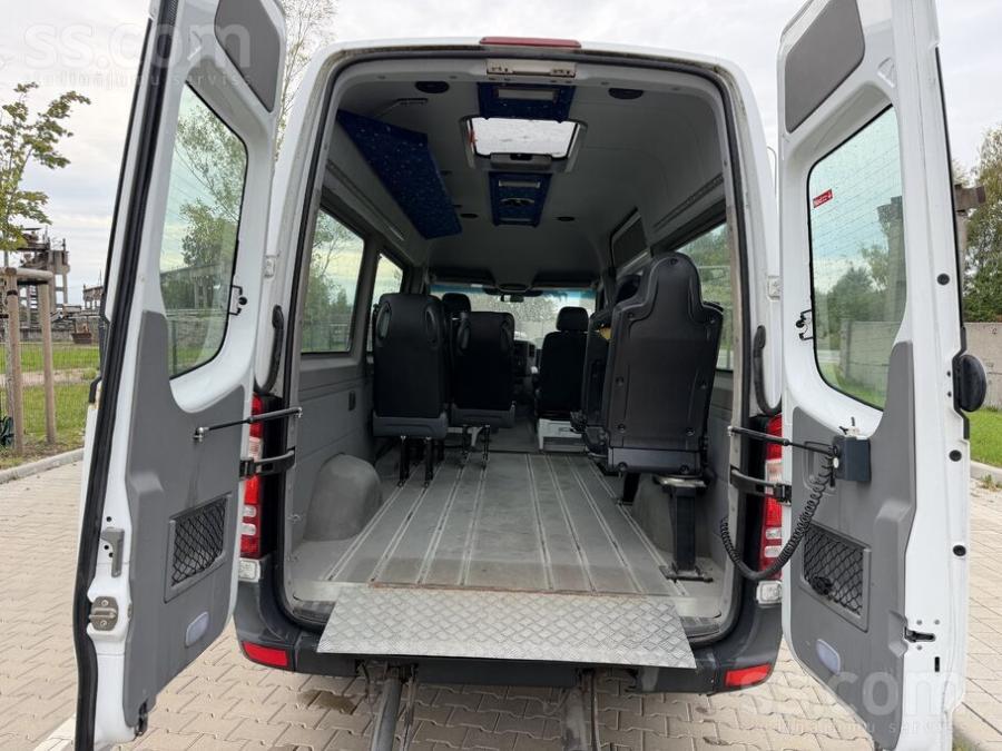 Balts Mercedes-Benz Sprinter 2007 Jelgava, ar dzinēja tilpumu 2.20 L un nobraukumu 159 tūkst. km par 14500 €, foto 19 vietnē AUTOMOTO.COM.LV