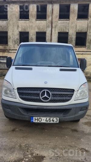 Balts Mercedes-Benz Sprinter 2008 Jēkabpils, ar dzinēja tilpumu 2.20 L un nobraukumu 361 tūkst. km par 3500 €, foto  vietnē AUTOMOTO.COM.LV