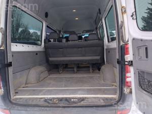White Mercedes-Benz Sprinter 2008 in Cesis, with an engine capacity of 2.10 L and mileage of 479 thousand km for 5000 €, photo 5 on AUTOMOTO.COM.LV