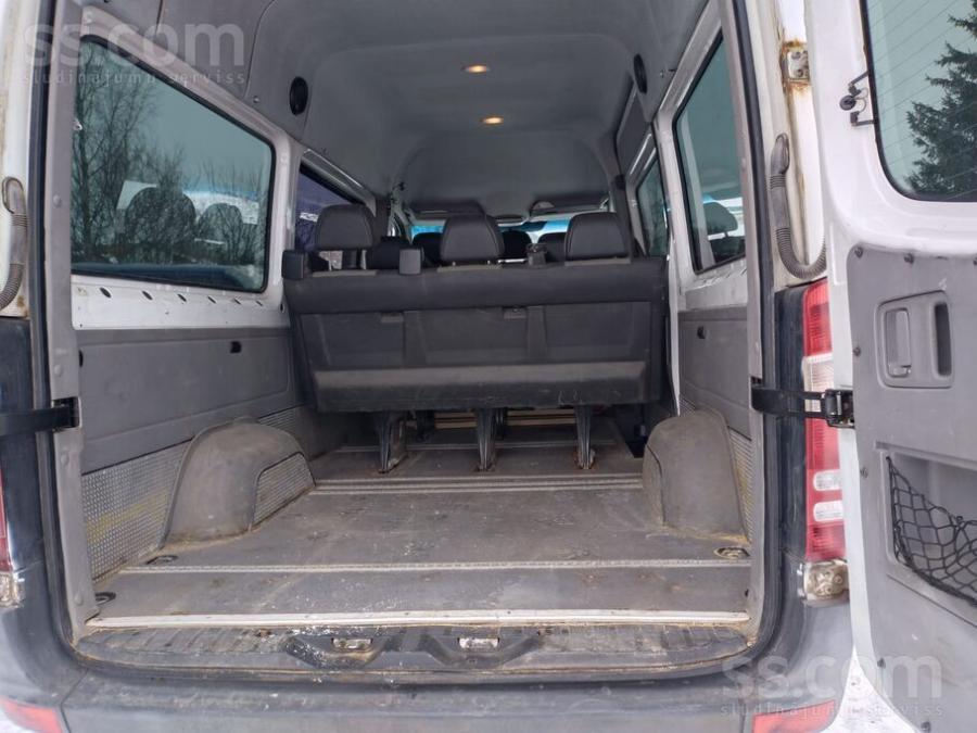 White Mercedes-Benz Sprinter 2008 in Cesis, with an engine capacity of 2.10 L and mileage of 479 thousand km for 5000 €, photo 5 on AUTOMOTO.COM.LV