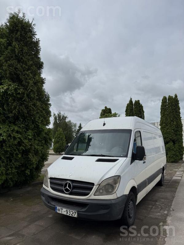 Balts Mercedes-Benz Sprinter 2008 Rīga, ar dzinēja tilpumu 2.20 L un nobraukumu 485 tūkst. km par 3450 €, foto 1 vietnē AUTOMOTO.COM.LV