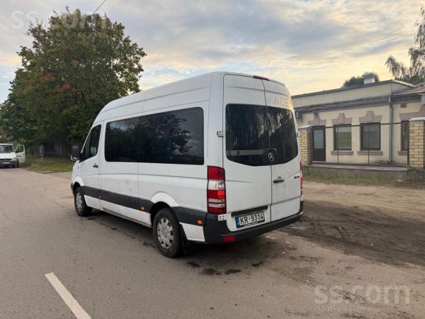 White Mercedes-Benz Sprinter 2008 in Riga, with an engine capacity of 2.20 L and mileage of 441 thousand km for 5700 €, photo 3 on AUTOMOTO.COM.LV