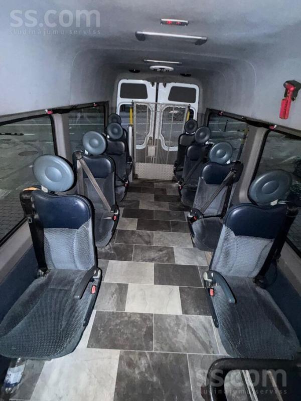 White Mercedes-Benz Sprinter 2008 in Riga, with an engine capacity of 2.20 L and mileage of 441 thousand km for 5700 €, photo 9 on AUTOMOTO.COM.LV