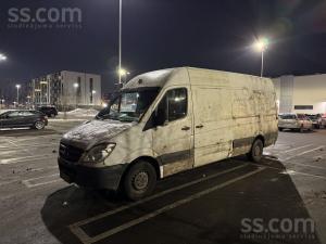 Balts Mercedes-Benz Sprinter 2009 Jelgava, ar dzinēja tilpumu 2.20 L un nobraukumu 570 tūkst. km par 3800 €, foto  vietnē AUTOMOTO.COM.LV