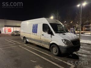 White Mercedes-Benz Sprinter 2009 in Jelgava, with an engine capacity of 2.20 L and mileage of 570 thousand km for 3800 €, photo 2 on AUTOMOTO.COM.LV