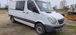 White Mercedes-Benz Sprinter 2009 in Jekabpils, with an engine capacity of 2.20 L and mileage of 244 thousand km for 5800 €, photo  on AUTOMOTO.COM.LV