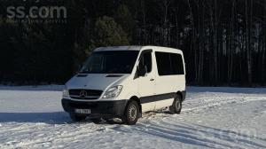 White Mercedes-Benz Sprinter 2010 in Riga, with an engine capacity of 2.20 L and mileage of 225 thousand km for 12499 €, photo 2 on AUTOMOTO.COM.LV