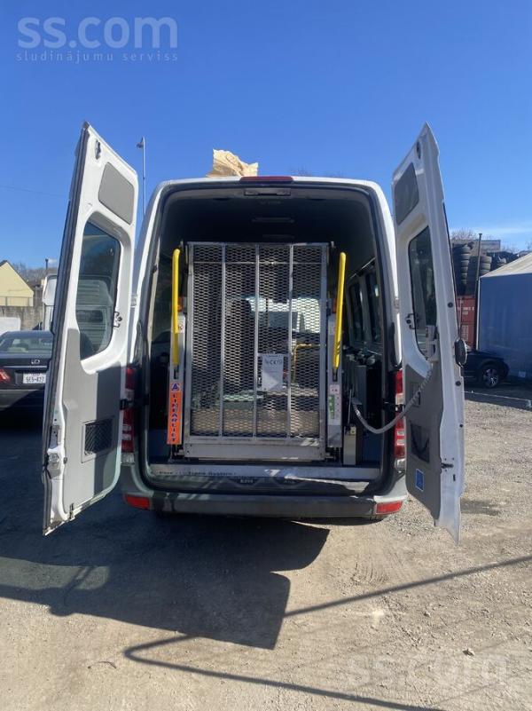 Balts Mercedes-Benz Sprinter 2010 Rīga, ar dzinēja tilpumu 2.20 L un nobraukumu 330 tūkst. km par 7900 €, foto 8 vietnē AUTOMOTO.COM.LV