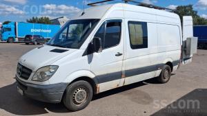 White Mercedes-Benz Sprinter 2010 in Riga, with an engine capacity of 2.20 L and mileage of 204 thousand km for 2500 €, photo  on AUTOMOTO.COM.LV