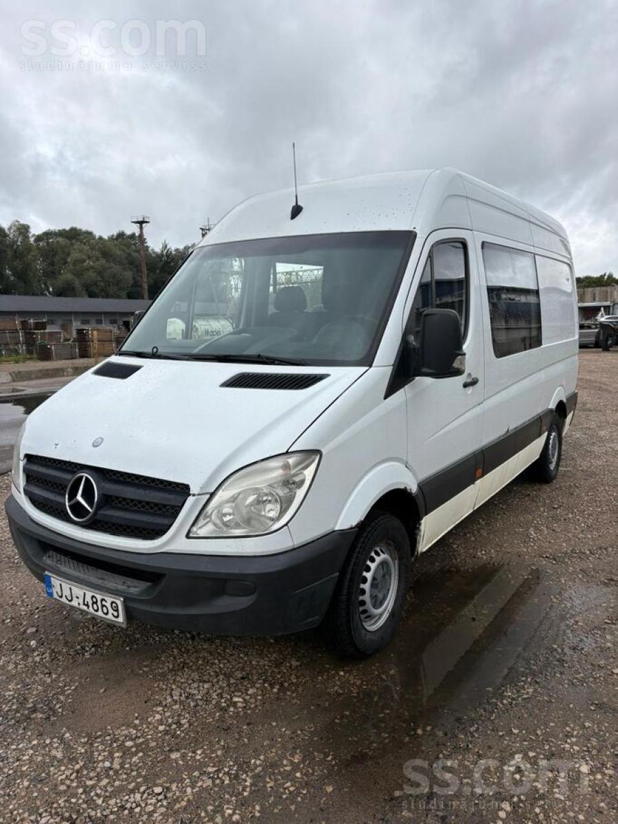 Balts Mercedes-Benz Sprinter 2010 Rīga, ar dzinēja tilpumu 2.10 L un nobraukumu 380 tūkst. km par 7000 €, foto 1 vietnē AUTOMOTO.COM.LV