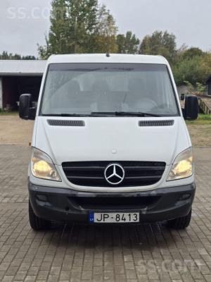 White Mercedes-Benz Sprinter 2010 in Riga, with an engine capacity of 3.00 L and mileage of 333 thousand km for 6851 €, photo 1 on AUTOMOTO.COM.LV