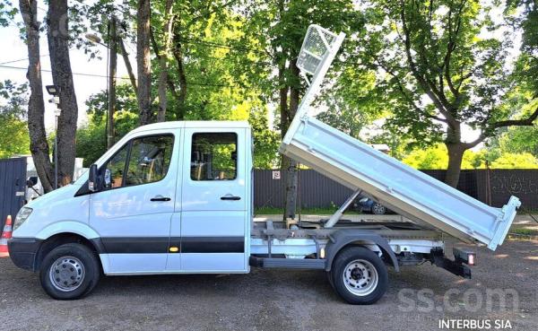 White Mercedes-Benz Sprinter 2011 in Riga, with an engine capacity of 2.20 L and mileage of 0 thousand km for 18634 €, photo 6 on AUTOMOTO.COM.LV