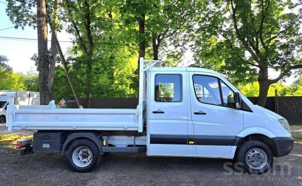 White Mercedes-Benz Sprinter 2011 in Riga, with an engine capacity of 2.20 L and mileage of 0 thousand km for 18634 €, photo 9 on AUTOMOTO.COM.LV