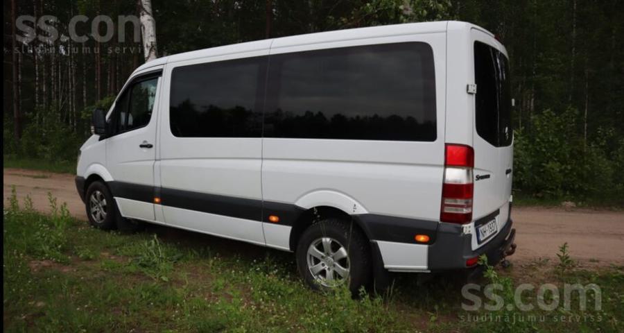 Balts Mercedes-Benz Sprinter 2011 Bauska, ar dzinēja tilpumu 3.00 L un nobraukumu 412 tūkst. km par 11000 €, foto 3 vietnē AUTOMOTO.COM.LV
