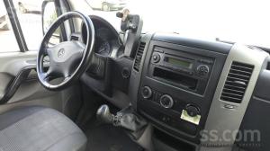 White Mercedes-Benz Sprinter 2011 in Riga, with an engine capacity of 2.10 L and mileage of 497 thousand km for 9900 €, photo 8 on AUTOMOTO.COM.LV