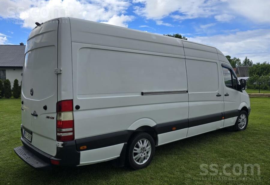Balts Mercedes-Benz Sprinter 2011 Ventspils, ar dzinēja tilpumu 2.20 L un nobraukumu 393 tūkst. km par 7500 €, foto 6 vietnē AUTOMOTO.COM.LV