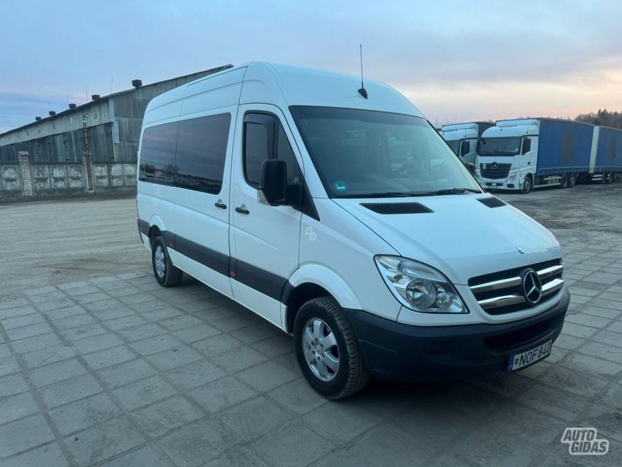 Balts Mercedes-Benz Sprinter 2012 Kauņa, ar dzinēja tilpumu 2.10 L un nobraukumu 152 tūkst. km par 14999 €, foto 1 vietnē AUTOMOTO.COM.LV