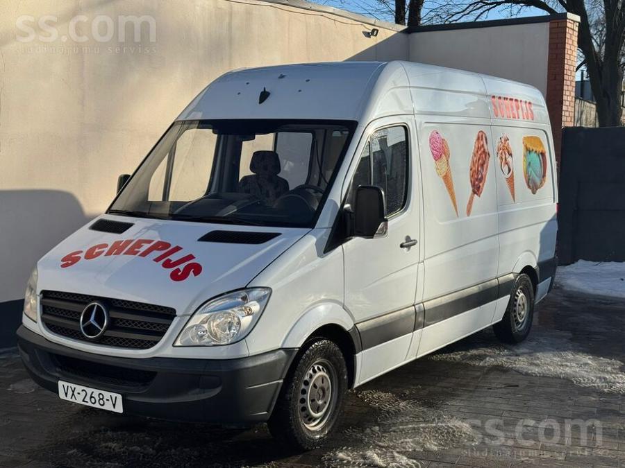 Balts Mercedes-Benz Sprinter 2012 Rīga, ar dzinēja tilpumu 2.10 L un nobraukumu 142 tūkst. km par 15990 €, foto 11 vietnē AUTOMOTO.COM.LV