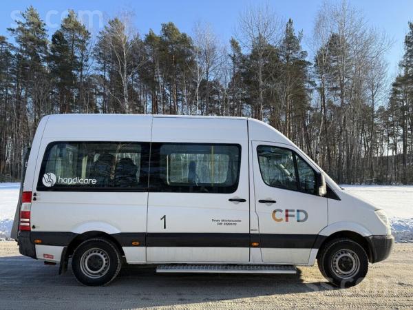White Mercedes-Benz Sprinter 2012 in Jelgava, with an engine capacity of 2.20 L and mileage of 167 thousand km for 14900 €, photo 2 on AUTOMOTO.COM.LV