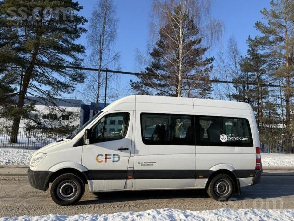 White Mercedes-Benz Sprinter 2012 in Jelgava, with an engine capacity of 2.20 L and mileage of 167 thousand km for 14900 €, photo 6 on AUTOMOTO.COM.LV
