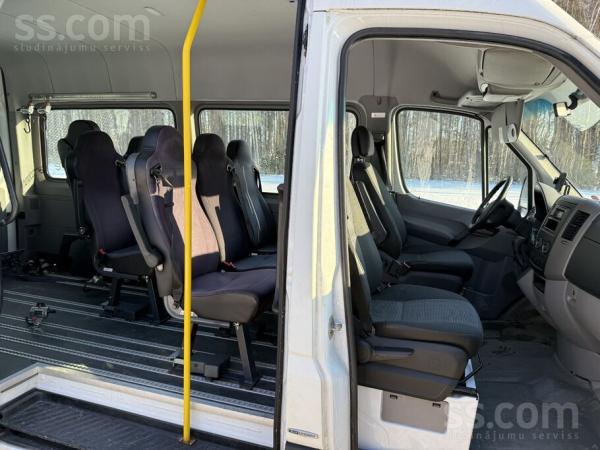 White Mercedes-Benz Sprinter 2012 in Jelgava, with an engine capacity of 2.20 L and mileage of 167 thousand km for 14900 €, photo 10 on AUTOMOTO.COM.LV