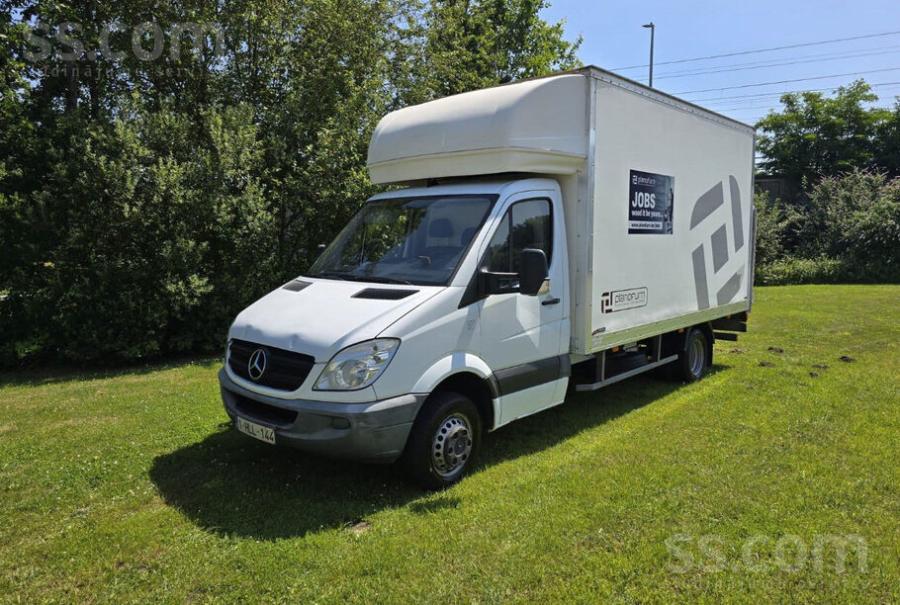 Balts Mercedes-Benz Sprinter 2012 Rīga, ar dzinēja tilpumu 2.20 L un nobraukumu 320 tūkst. km par 9950 €, foto 1 vietnē AUTOMOTO.COM.LV
