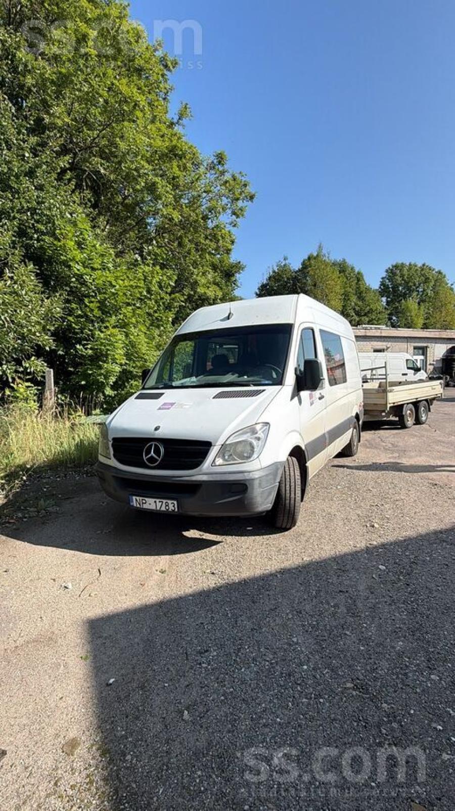 Balts Mercedes-Benz Sprinter 2012 Limbaži, ar dzinēja tilpumu 2.10 L un nobraukumu 258 tūkst. km par 7000 €, foto 3 vietnē AUTOMOTO.COM.LV