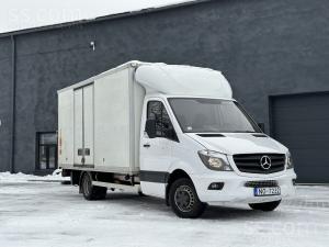 White Mercedes-Benz Sprinter 2013 in Riga, with an engine capacity of 2.20 L and mileage of 263 thousand km for 15125 €, photo 2 on AUTOMOTO.COM.LV