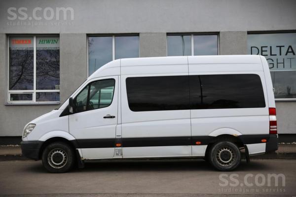 Balts Mercedes-Benz Sprinter 2013 Rīga, ar dzinēja tilpumu 2.20 L un nobraukumu 441 tūkst. km par 7495 €, foto 2 vietnē AUTOMOTO.COM.LV