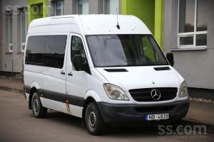 White Mercedes-Benz Sprinter 2013 in Riga, with an engine capacity of 2.20 L and mileage of 441 thousand km for 7495 €, photo 5 on AUTOMOTO.COM.LV