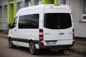 White Mercedes-Benz Sprinter 2013 in Riga, with an engine capacity of 2.20 L and mileage of 441 thousand km for 7495 €, photo 6 on AUTOMOTO.COM.LV