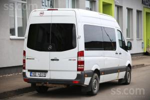 White Mercedes-Benz Sprinter 2013 in Riga, with an engine capacity of 2.20 L and mileage of 441 thousand km for 7495 €, photo 7 on AUTOMOTO.COM.LV