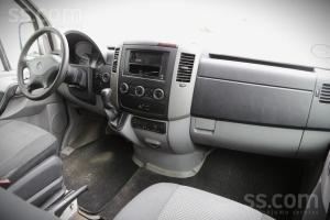 White Mercedes-Benz Sprinter 2013 in Riga, with an engine capacity of 2.20 L and mileage of 441 thousand km for 7495 €, photo 9 on AUTOMOTO.COM.LV